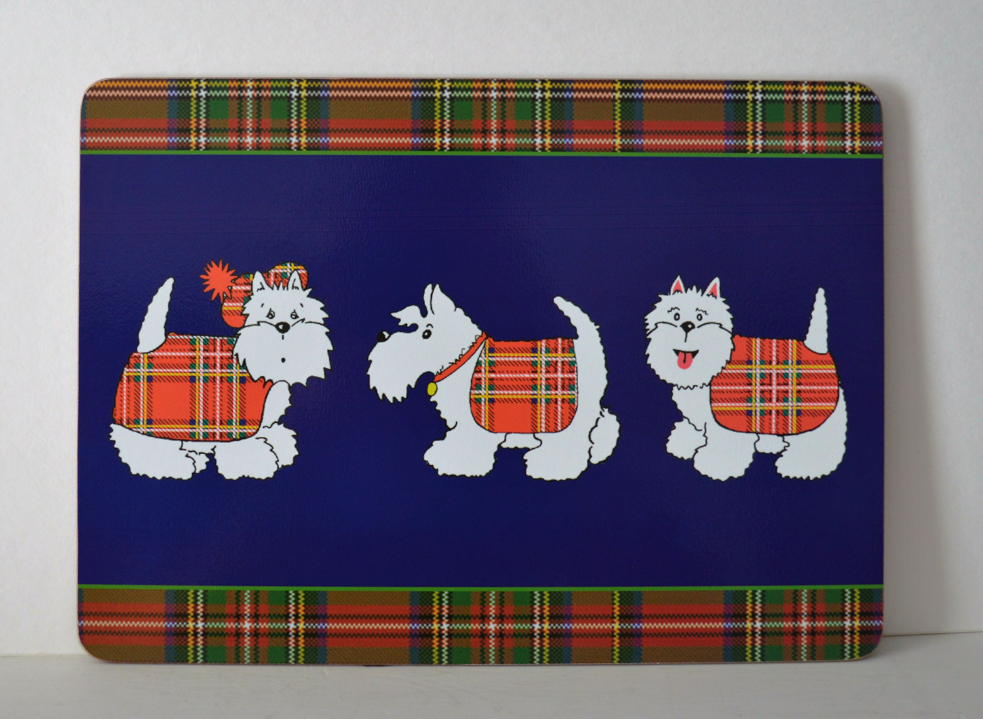Table Mats Set Of 6 Westie Rescue Scheme Shop Table Mats Set Of 6 Westie Rescue Scheme Shop